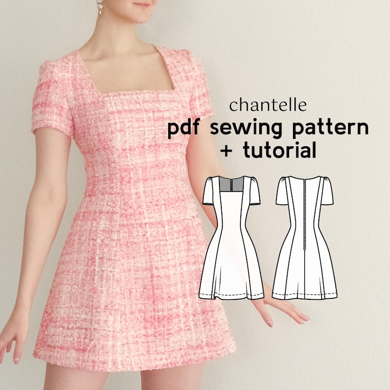 Chantelle Sewing Pattern - Etsy
