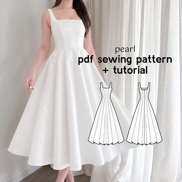 Panel Dress Pattern - Etsy