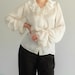 Austen Ruffled Shirt Sewing Pattern: Elegant Blouse (US Sizes 2-20 ...