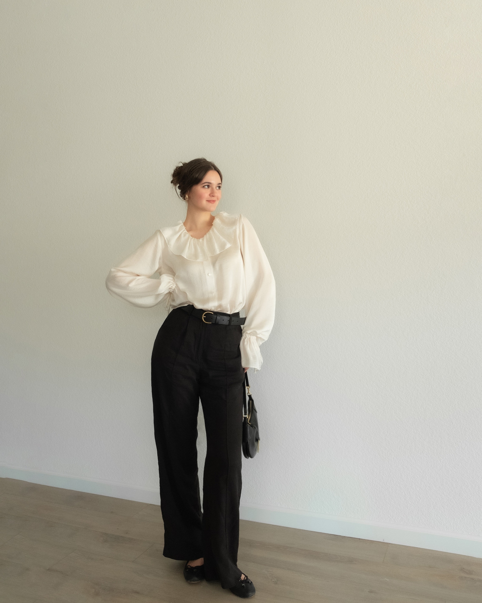 Austen Ruffled Shirt Sewing Pattern: Elegant Blouse (US Sizes 2-20 ...