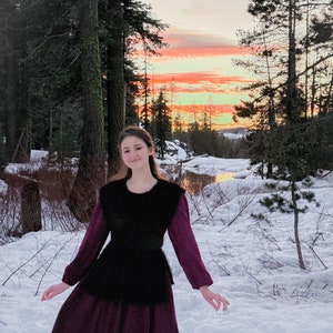 Cindy Long Sleeved Maxi Dress With Pockets PDF Sewing Pattern - US ...