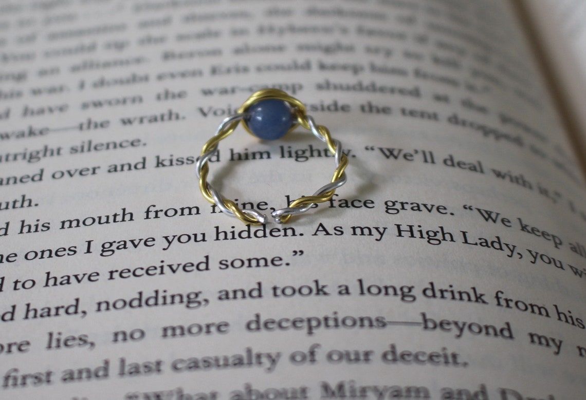 Feyre Archeron Wire Ring ACOTAR Inspired | Etsy