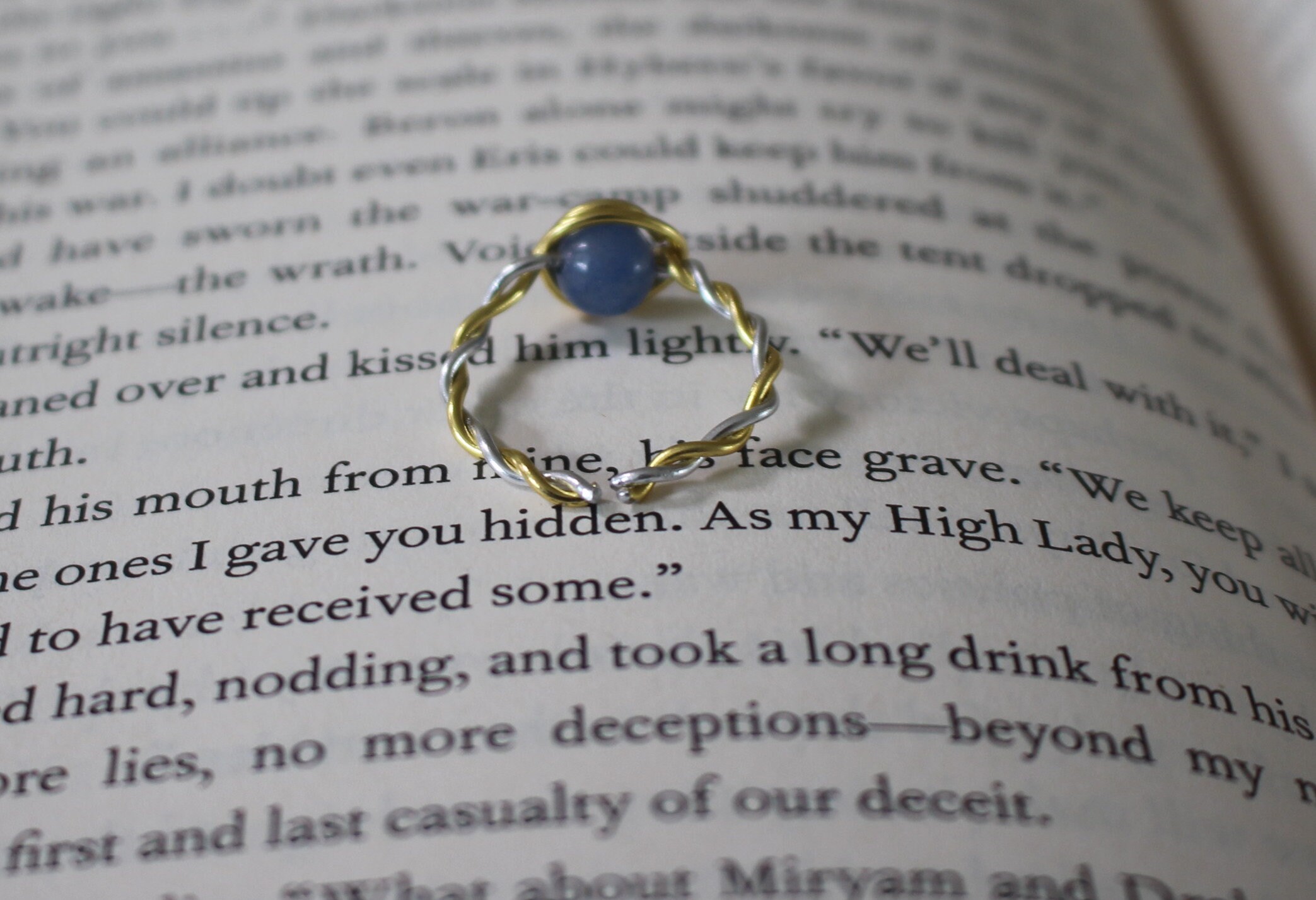 Feyre Archeron Wire Ring ACOTAR Inspired | Etsy