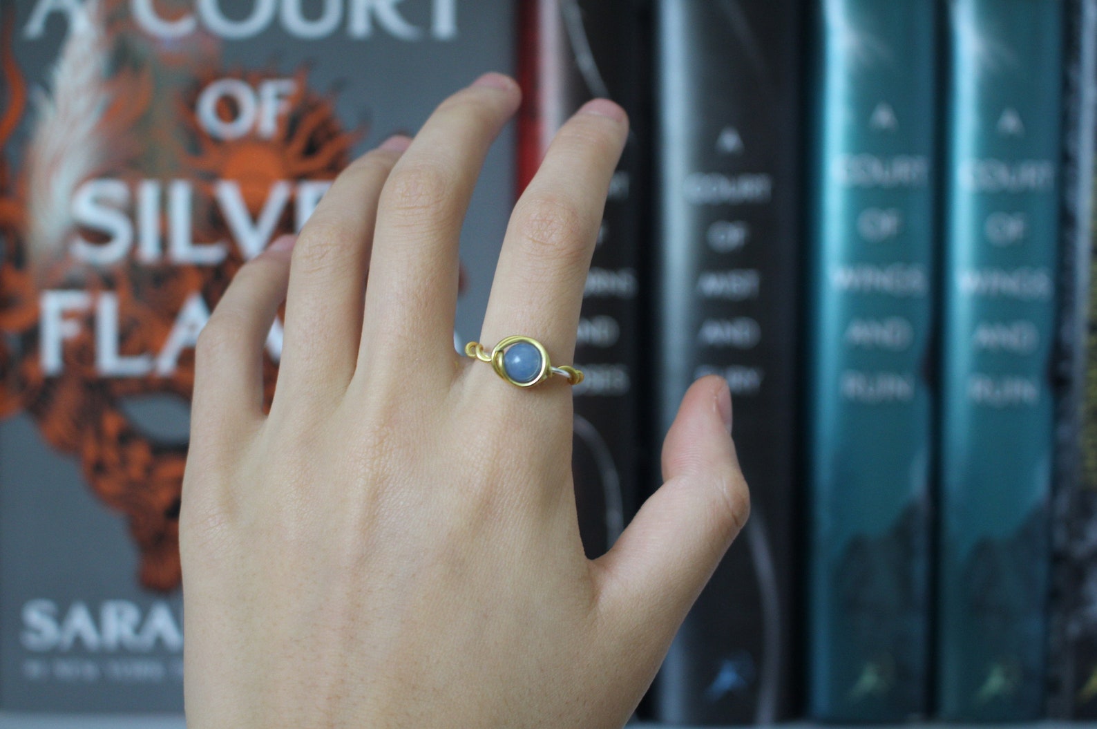 Feyre Archeron Wire Ring ACOTAR Inspired | Etsy