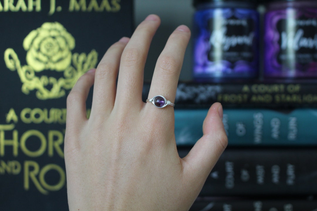 Night Court Wire Ring - ACOTAR Inspired - Etsy