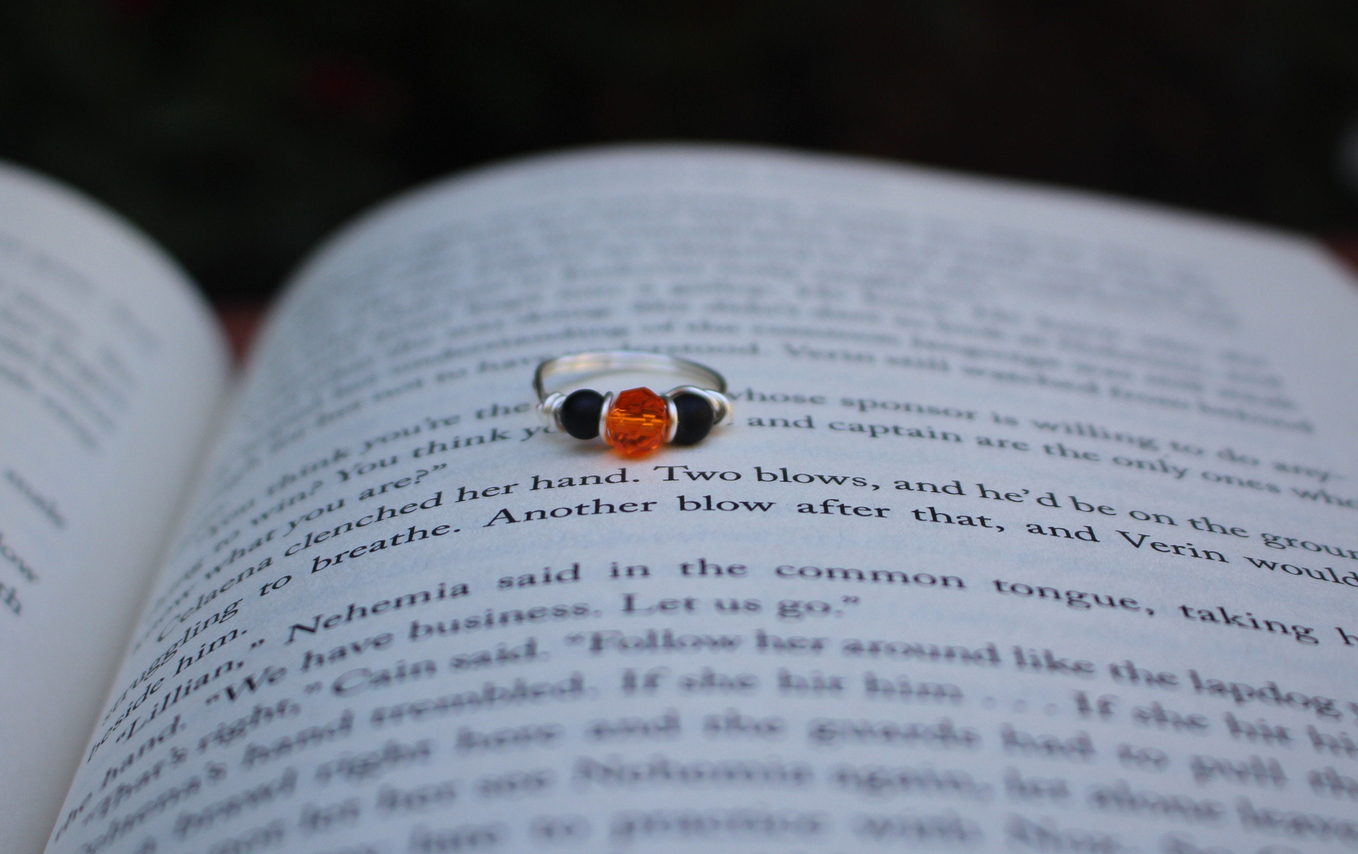 Camp Half Blood Wire Ring Percy Jackson Series Inspired | Etsy