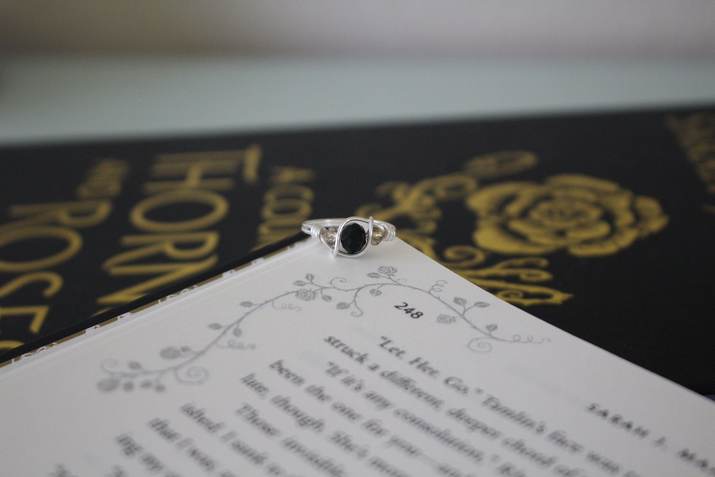 Velaris Wire Ring ACOTAR Inspired | Etsy