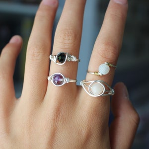 The Night Court Themed Wire Ring Set - ACOTAR Inspired - Etsy