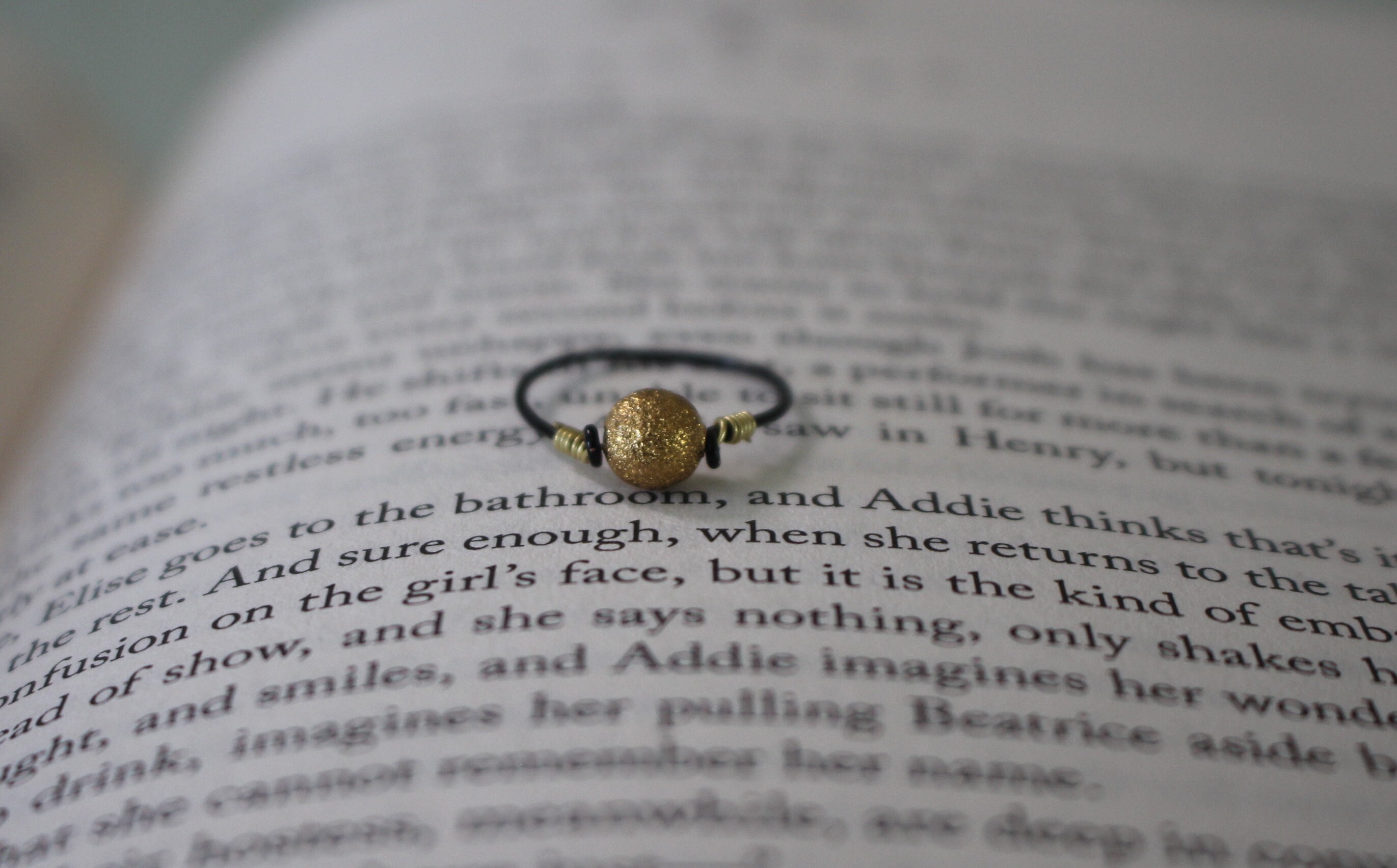 The Invisible Life of Addie Larue Wire Ring - Etsy