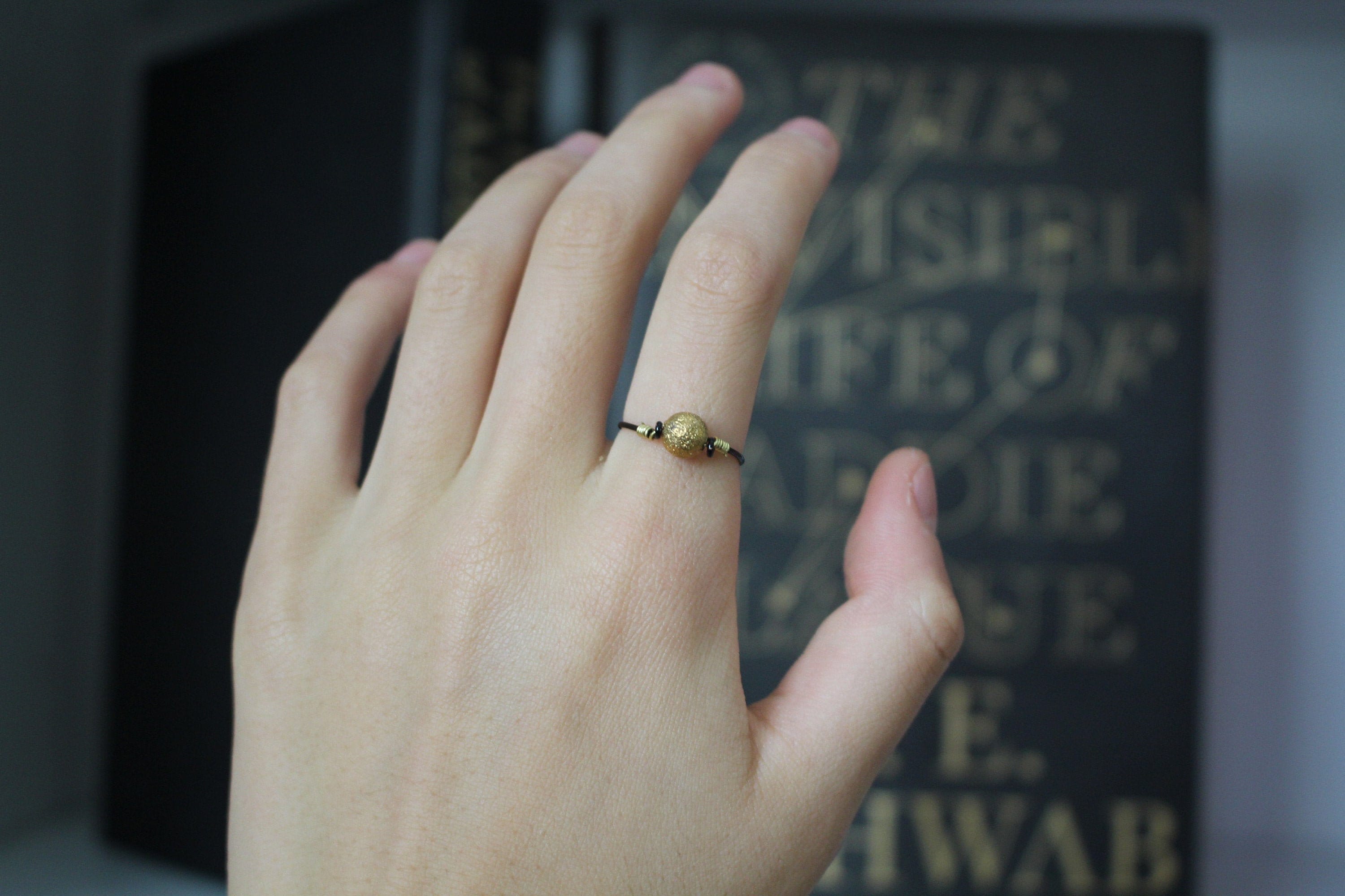 The Invisible Life of Addie Larue Wire Ring - Etsy UK