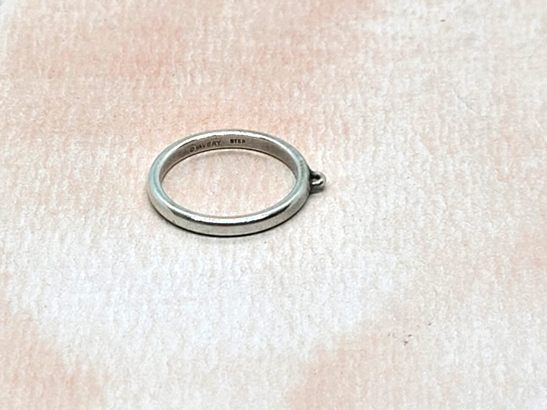 James Avery Dangle Ring Band Sterling Silver Stackable Twisted Design ...