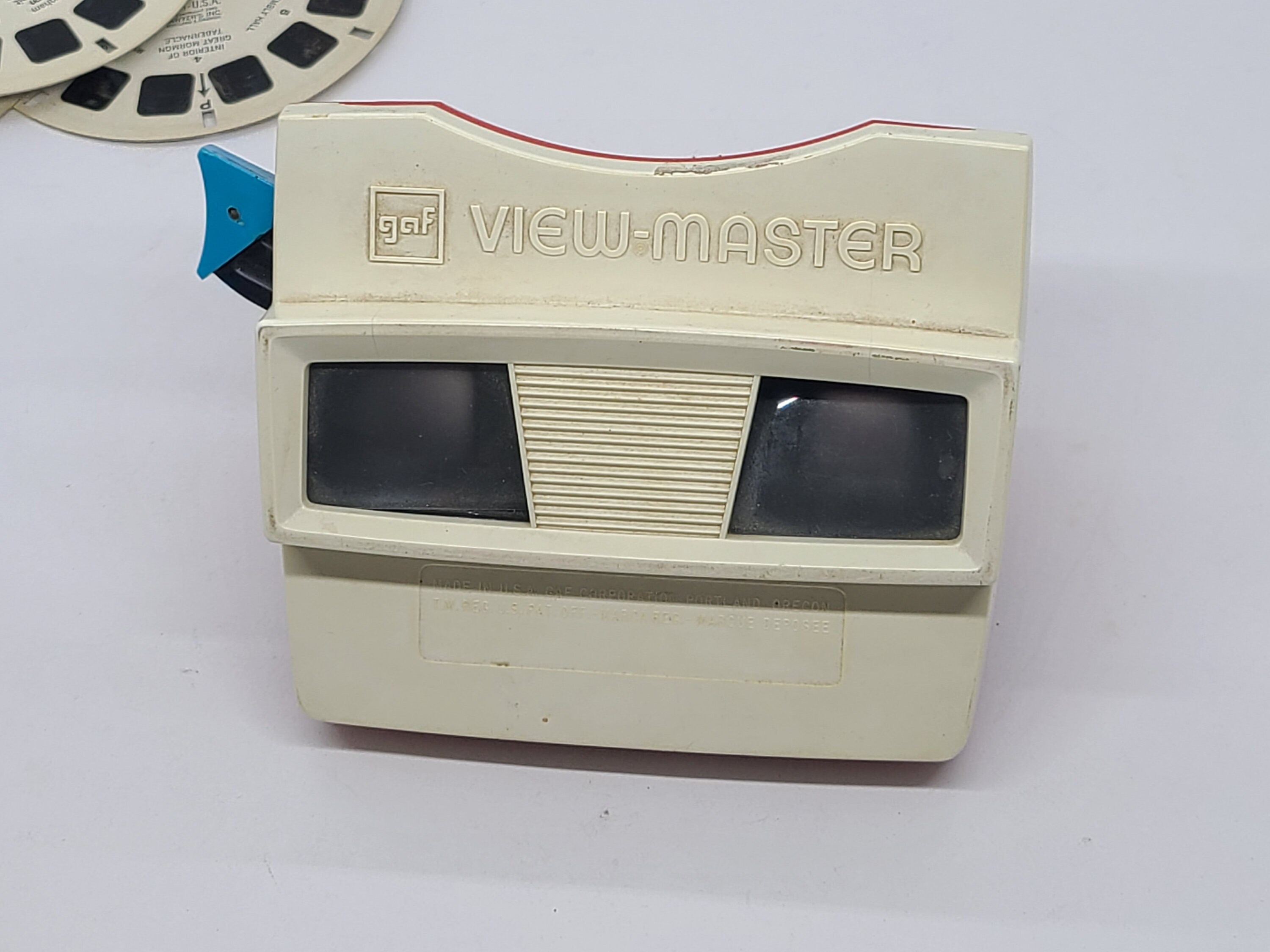 View Master GAF 6 Reels 1970s Utah Salt Lake City Reel Red White Blue ...