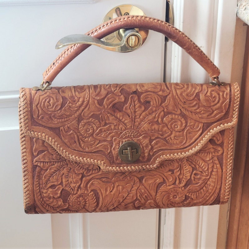 Tooled Purse - Etsy