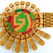 Chimalli, Escudo Azteca, Aztec Shield, Personalized gift, Art Aztec ...