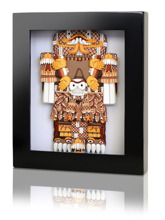 Coatlicue Tonantzin Aztec God Aztec Art Mexican Art | Etsy