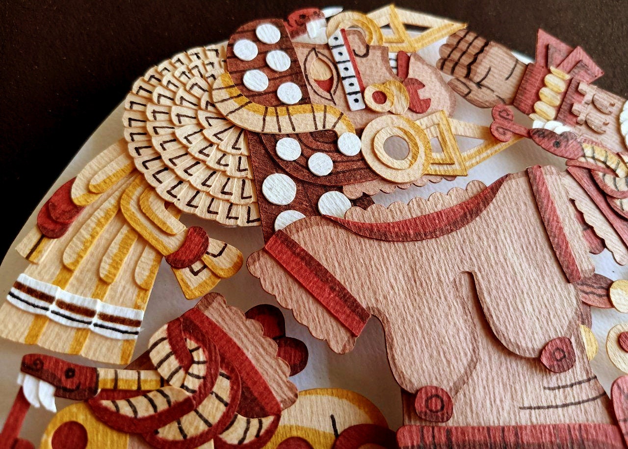 Coyolxauhqui, Aztec Moon Goddess, Aztec Moon Goddess, Art Aztc, Mexican ...