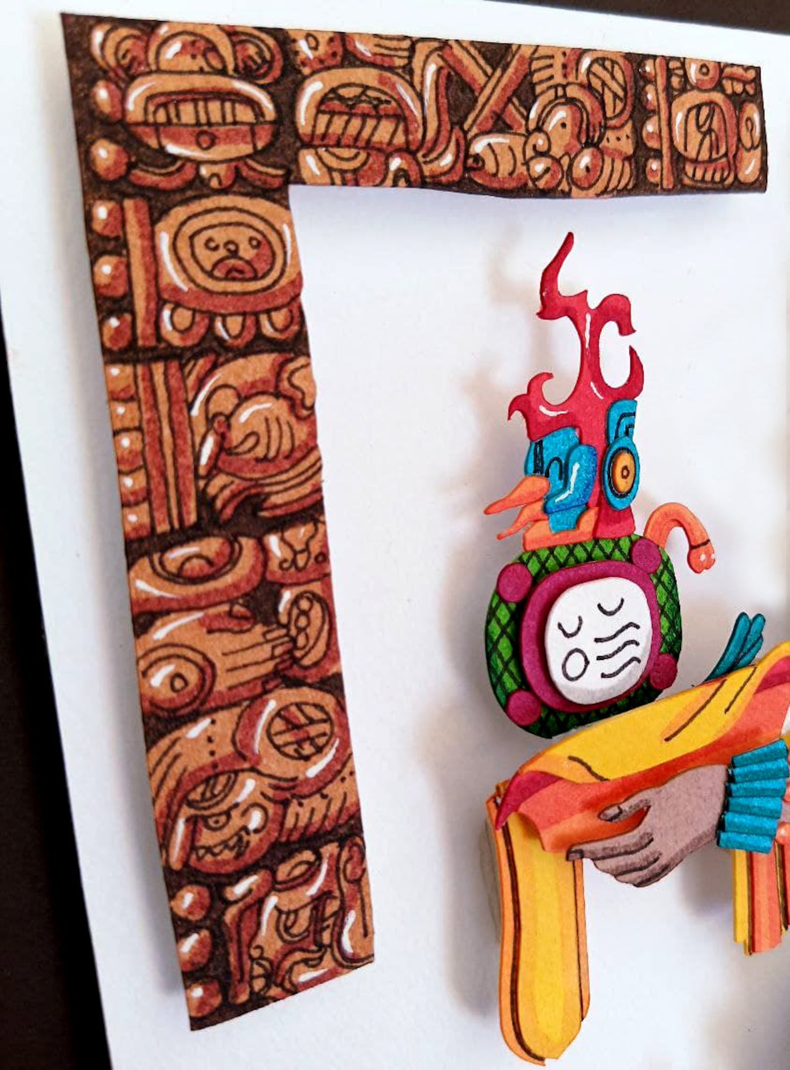 Mayan Queen, Red Queen Palenque, Mayan Art, Mexican Art, Mayan Art ...