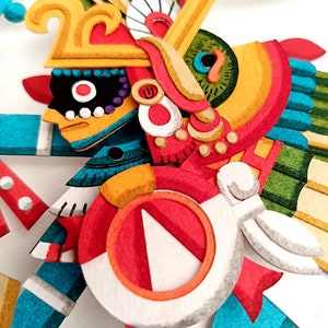 Huitzilopochtli, Left-handed Hummingbird, Left-handed Hummingbird, God ...