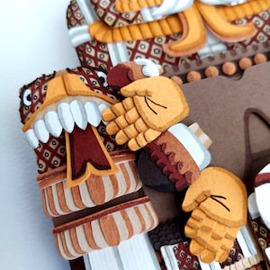 Coatlicue, Tonantzin, Aztec God, Aztec Art, Mexican Art, Mother of Gods ...