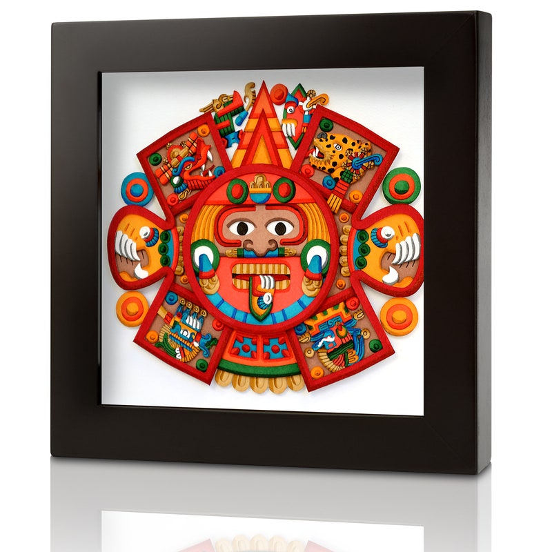 Aztec Sun God - Etsy