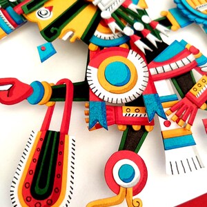 Tezcatlipoca "smoking Mirror" Aztec God, Aztec Art, Mexican Art, God of ...