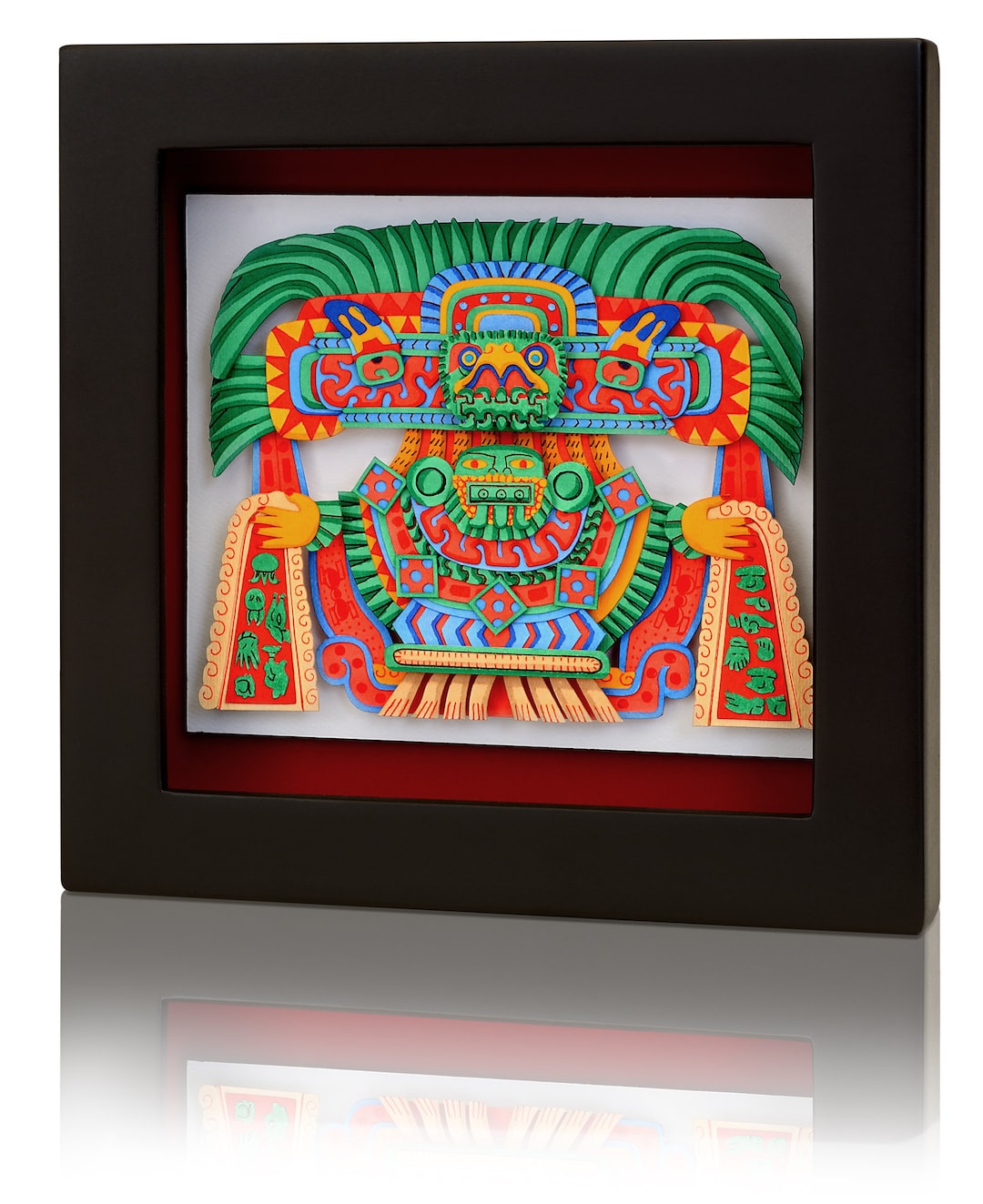 Aztec Goddess, Personalized Gift Home, Mexican Art, Aztec Art Wall ...