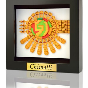 Chimalli, Escudo Azteca, Aztec Shield, Personalized gift, Art Aztec ...