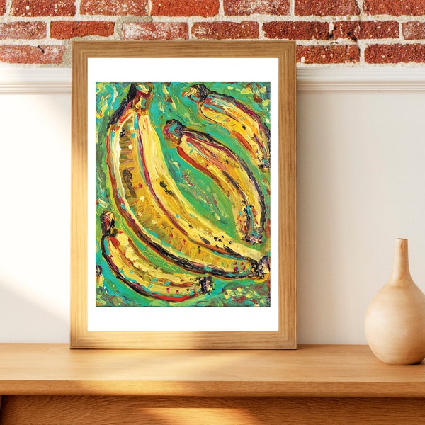 Banana Print - Etsy