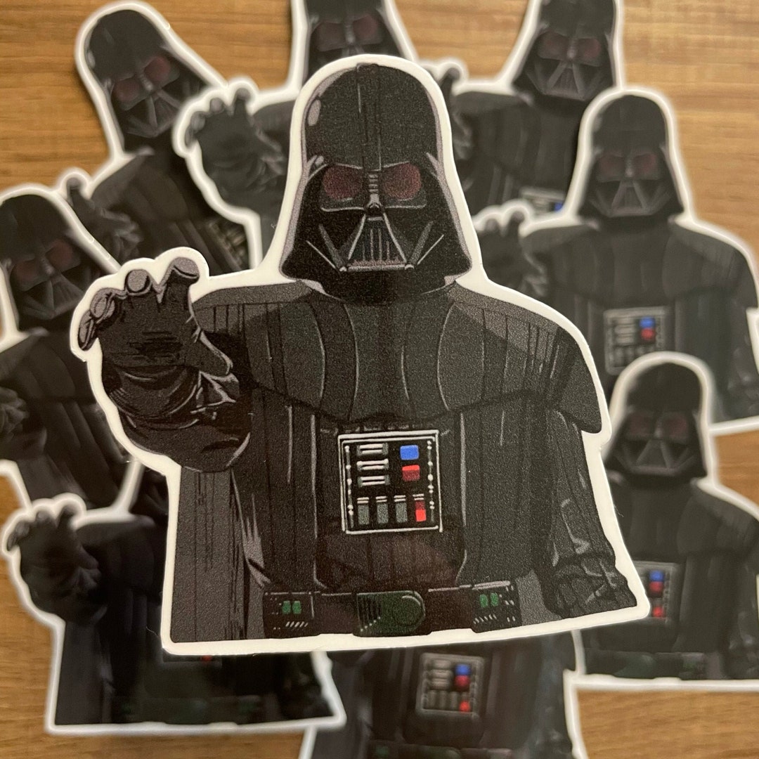 Darth Vader Sticker, Darth Vader Star Wars Sticker, Darth Vader Comics ...