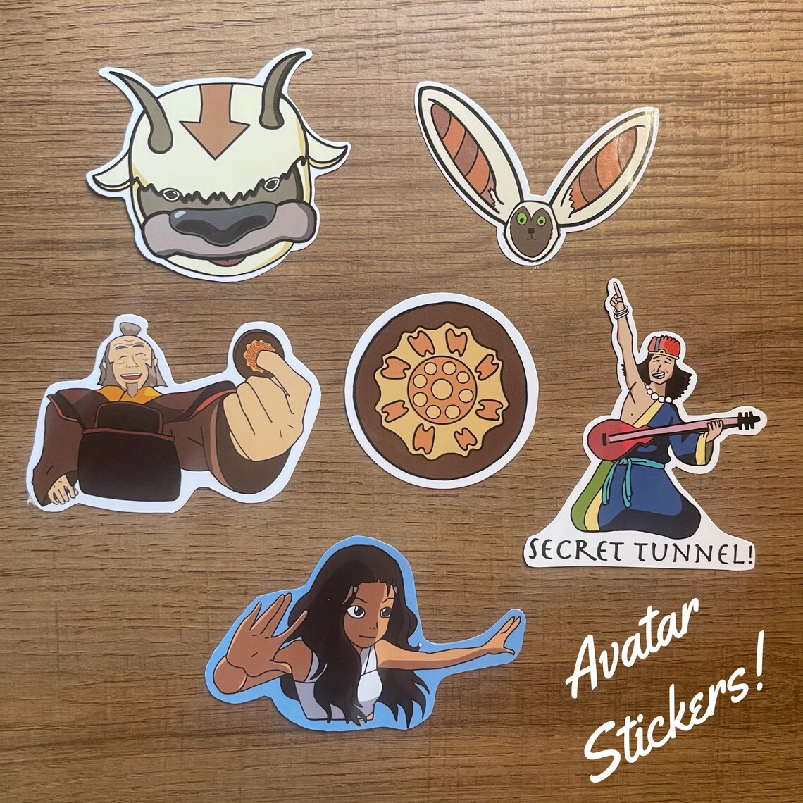 Avatar and Korra Full Collection Sticker Pack Sticker Pack | Etsy