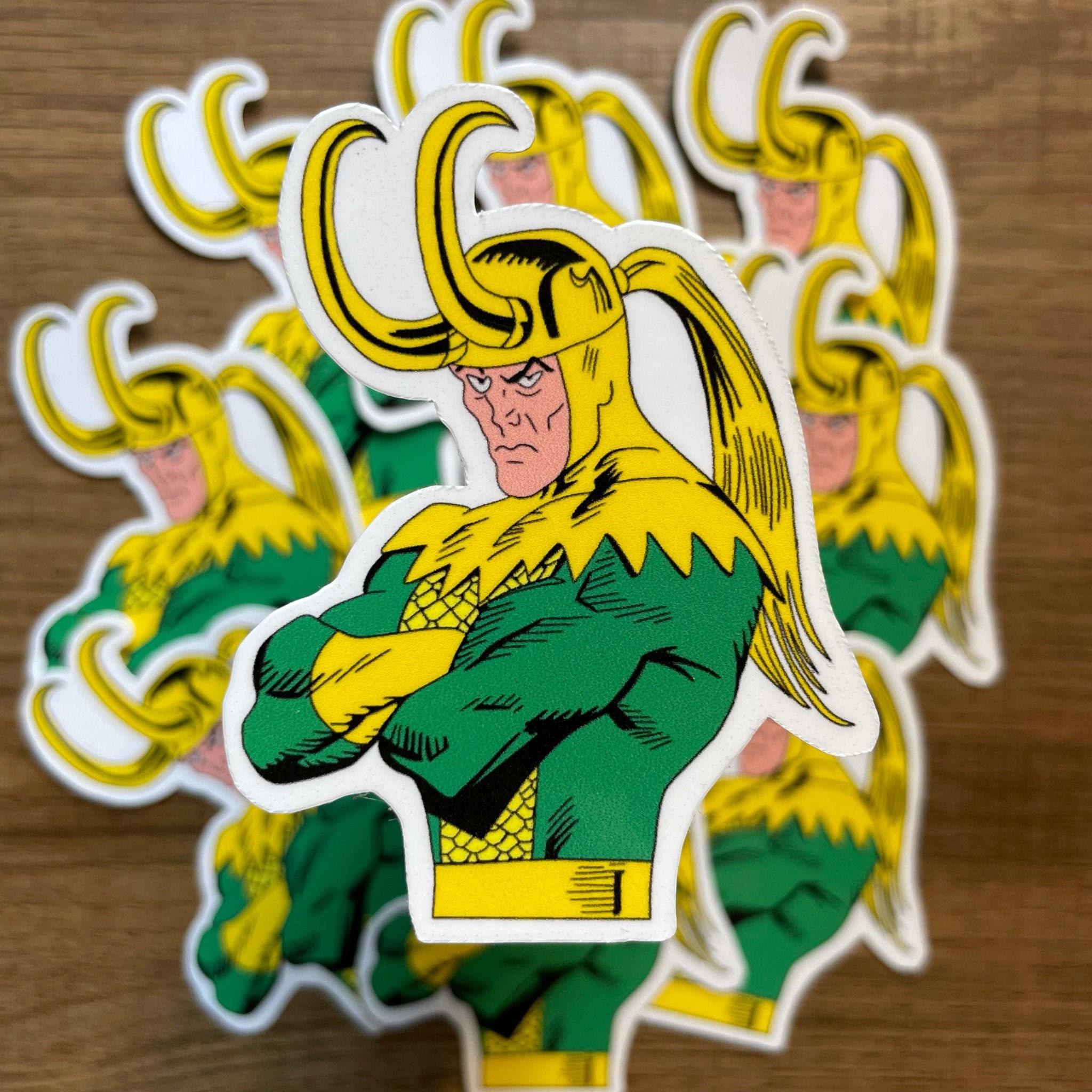 Loki Sticker Loki Comic Sticker Prince of Asgard Sticker - Etsy