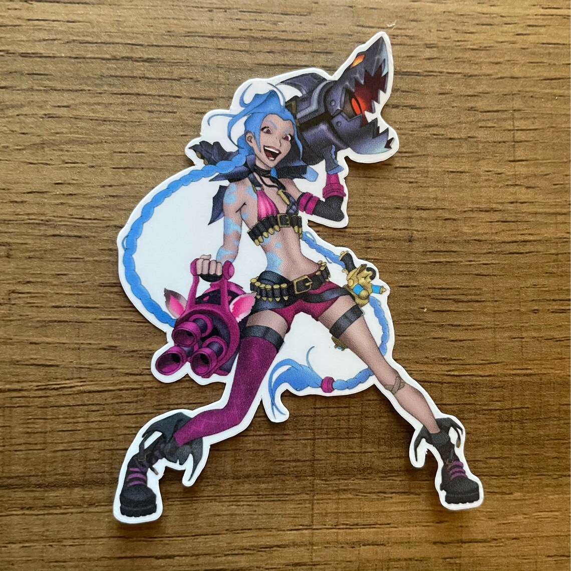Jinx League of Legends Vinyl Sticker LOL Jinx Sticker Jinx | Etsy