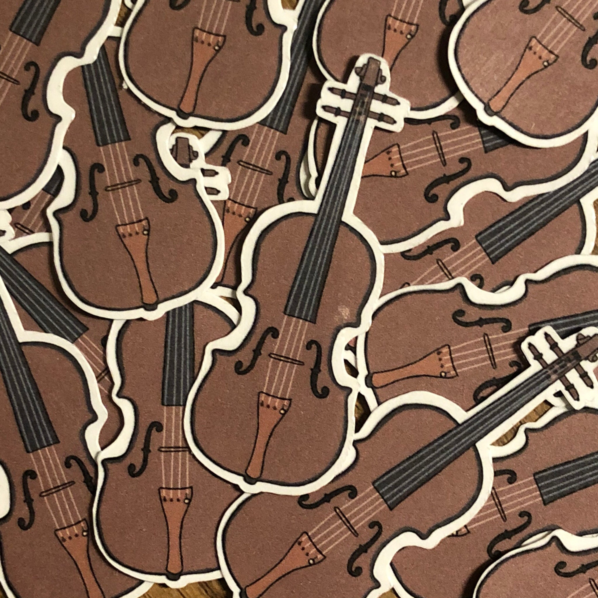 Violin Sticker Viola Sticker Cello Sticker. Bass Sticker - Etsy