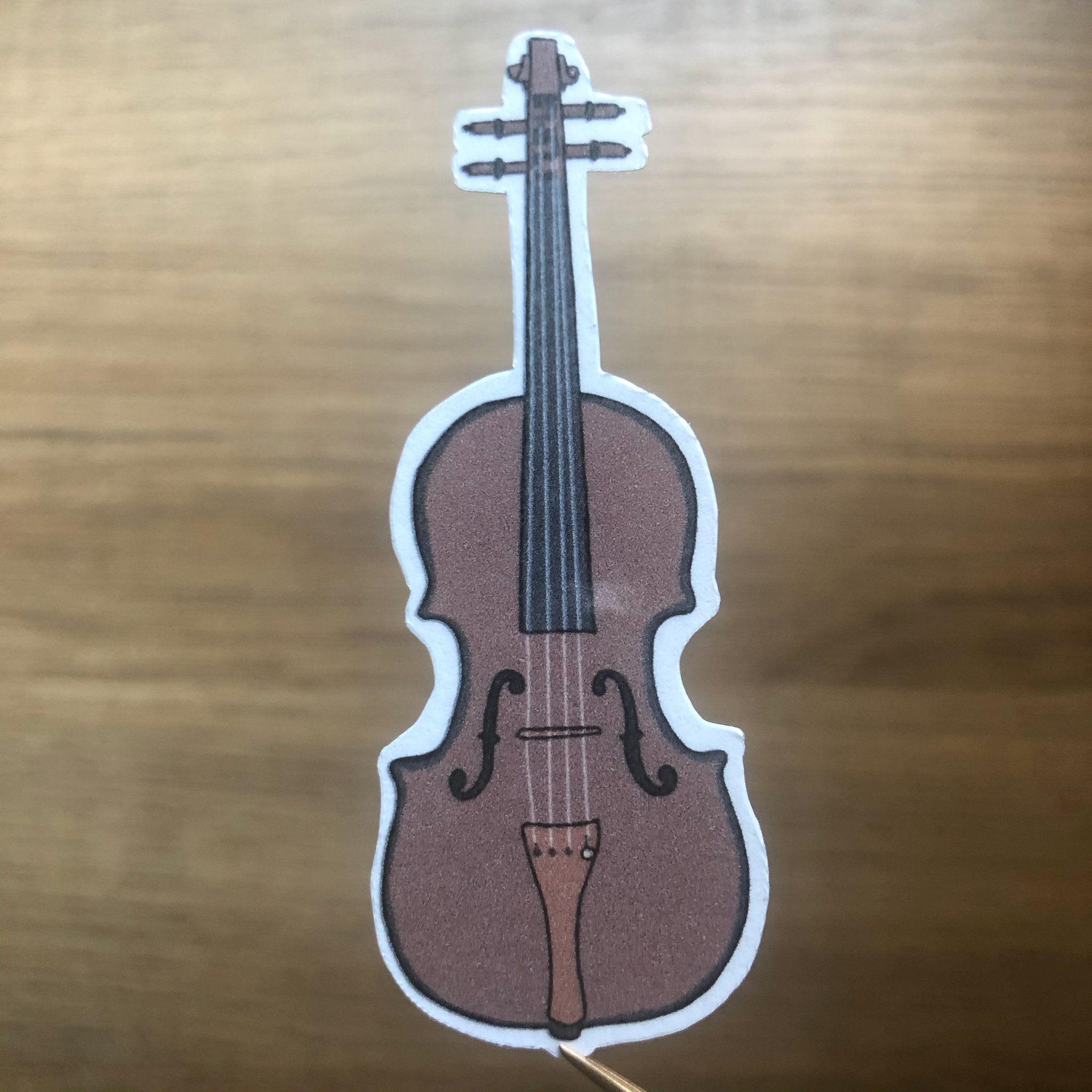 Violin Sticker Viola Sticker Cello Sticker. Bass Sticker - Etsy