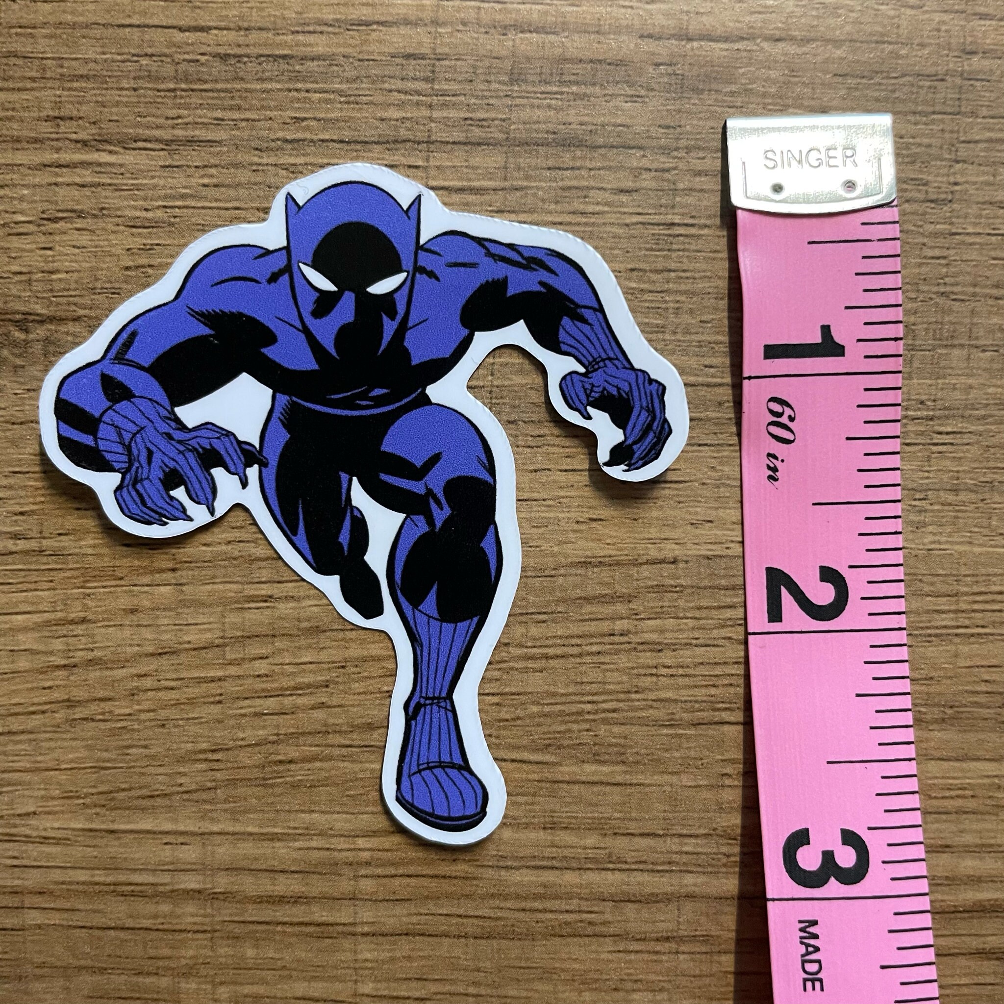 Pegatina de Pantera Negra Pegatina de Pantera Negra de | Etsy