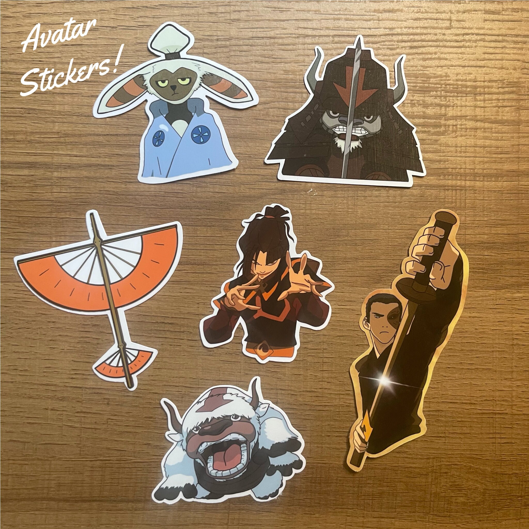 Avatar and Korra Full Collection Sticker Pack Sticker Pack | Etsy