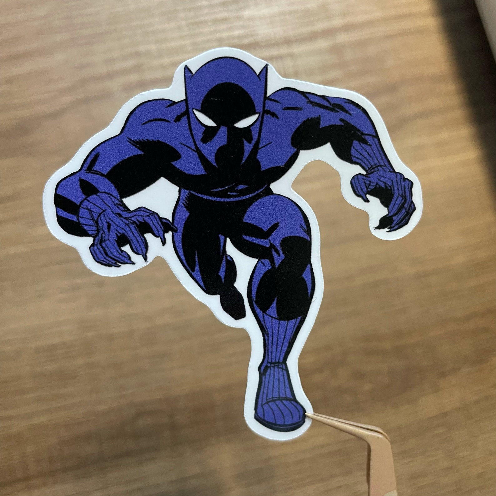 Pegatina de Pantera Negra Pegatina de Pantera Negra de | Etsy