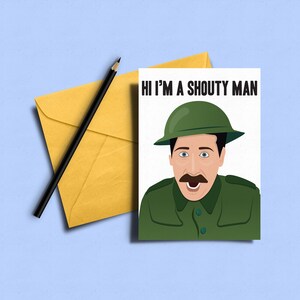 Shouty Man Horrible Histories Birthday Card, Meme, Funny, Greetings ...