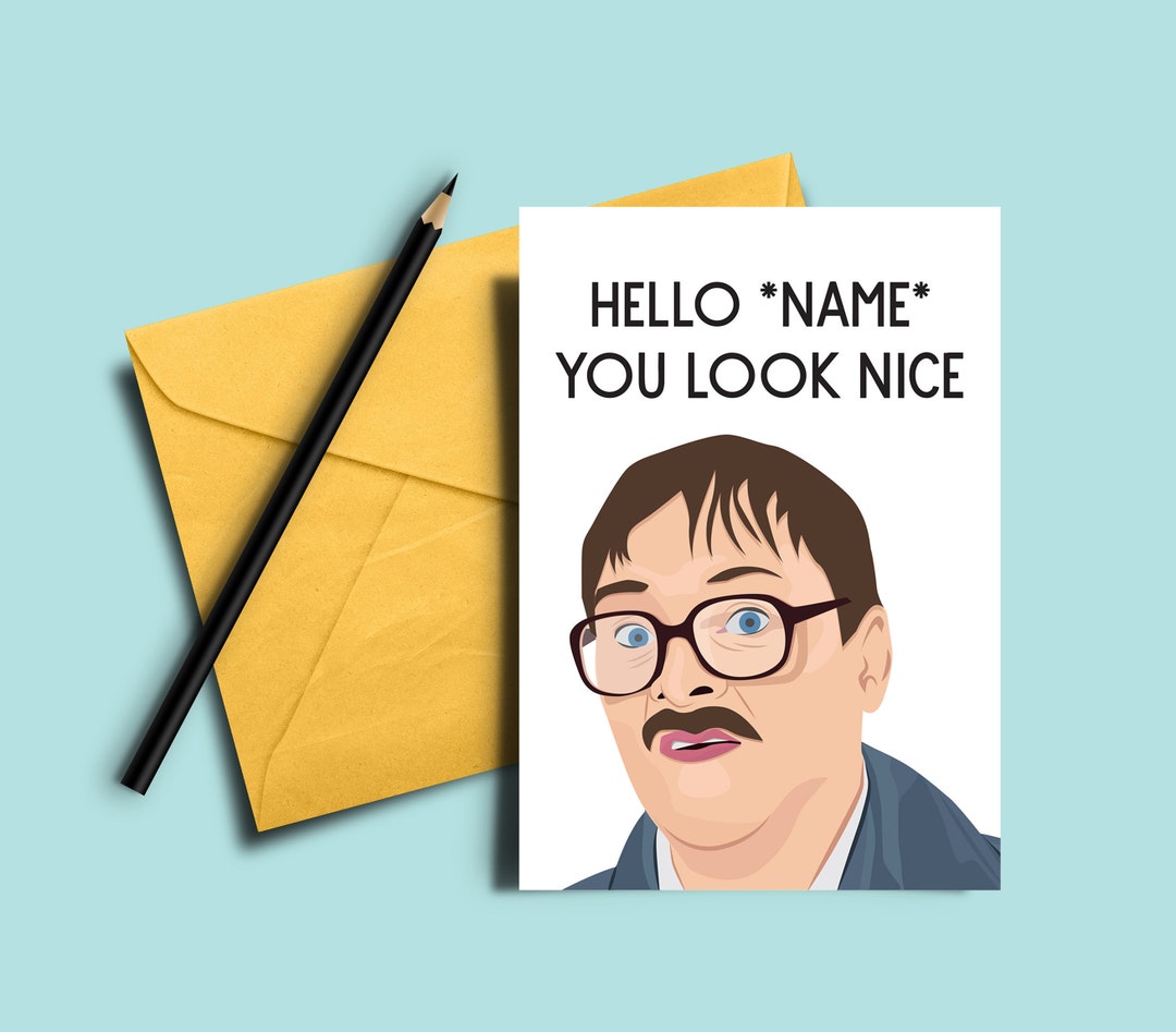 Friday Night Dinner Jim Card - Etsy UK