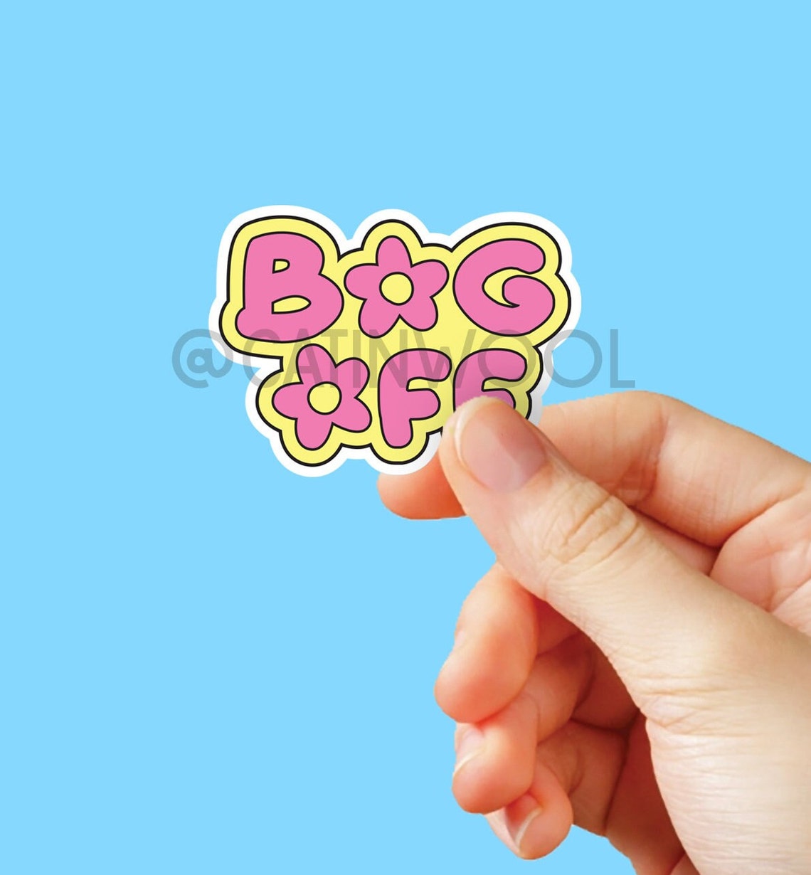 Tracy Beaker 00's Bog off Sticker - Etsy
