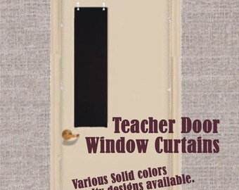 All Black Window Covers for Teacher Classroom Safety School - Etsy