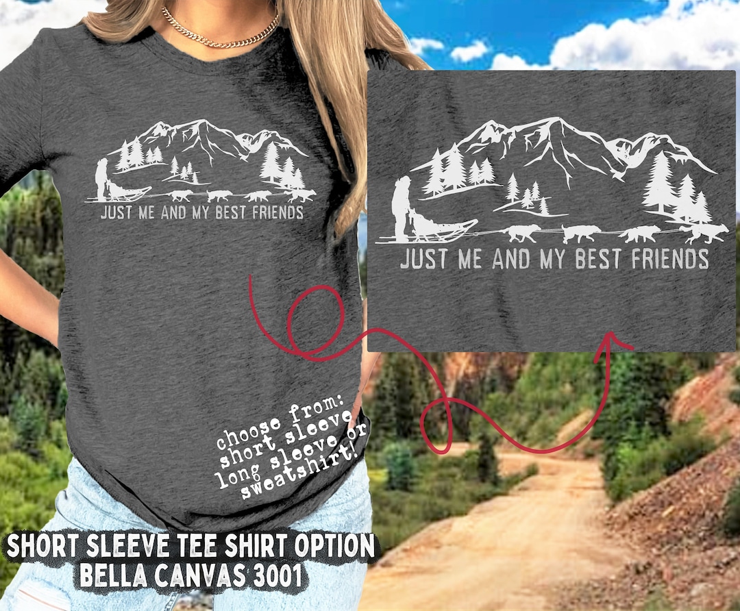 Dog Sledding Shirt for Sled Dog Musher Gift for Siberian Husky Lover ...
