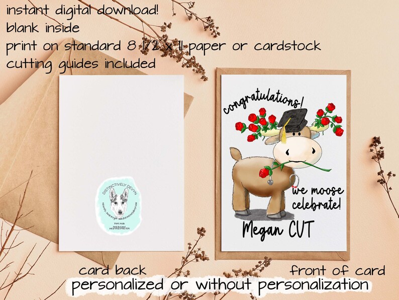 Custom Vet Tech Graduation Congrats Card Veterinary Tech CVT - Etsy