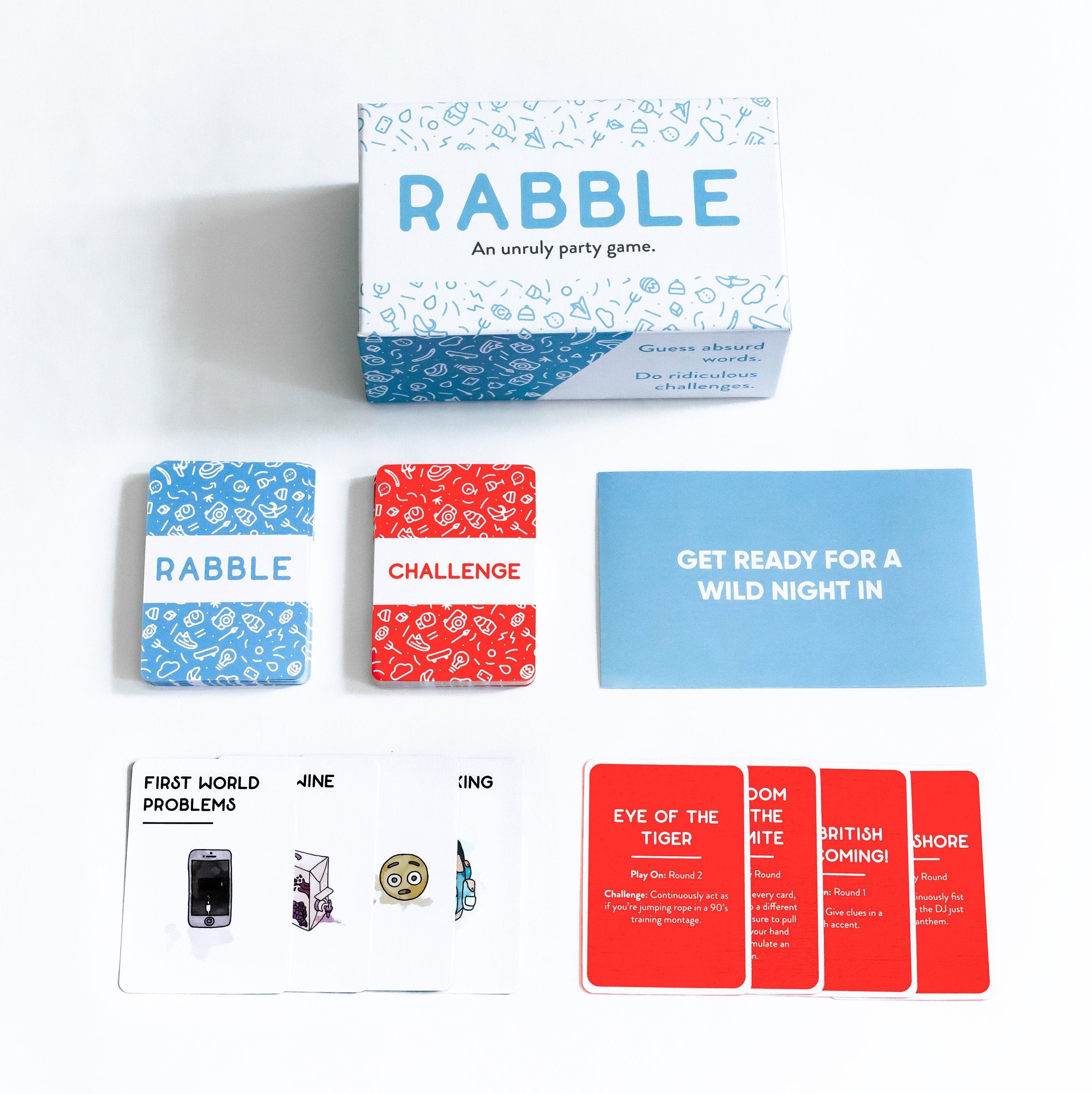 Rabble Hilarious Party Game for Adult Game Night Girl's | Etsy