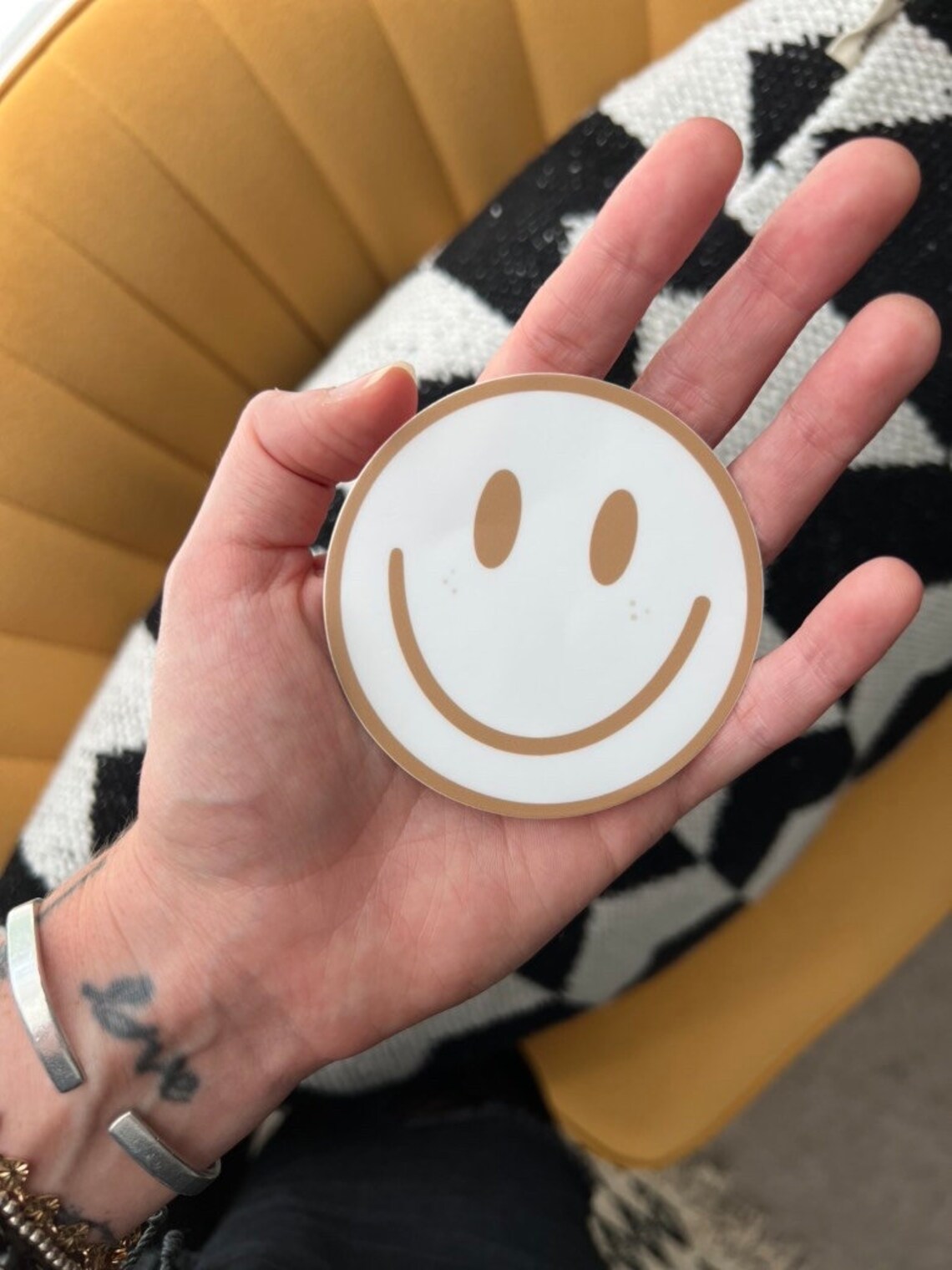 Freckly Smile Sticker - Etsy