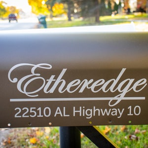 Custom Engraved Mailbox - Etsy