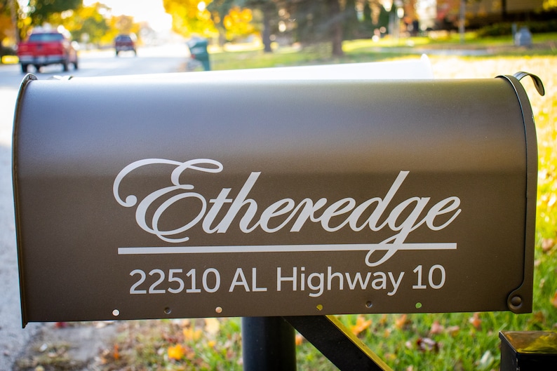 Laser Engraved Mailbox - Etsy