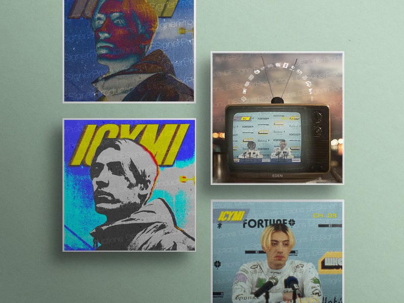 EDEN ICYMI 5 Piece Bundle Digital Poster Artworks (jonathon Ng) | EDEN ...