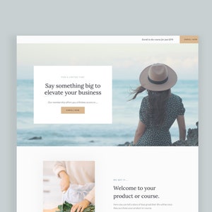 Sales Page Responsive Wordpress Template Elementor Template Wordpress ...