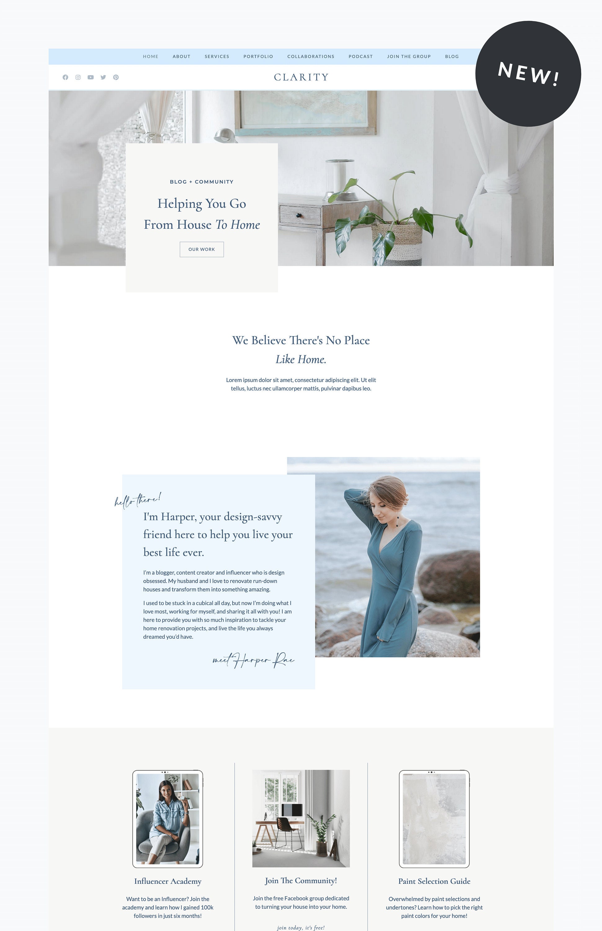 Elementor Wordpress Blog Theme for Photographers Bloggers & - Etsy